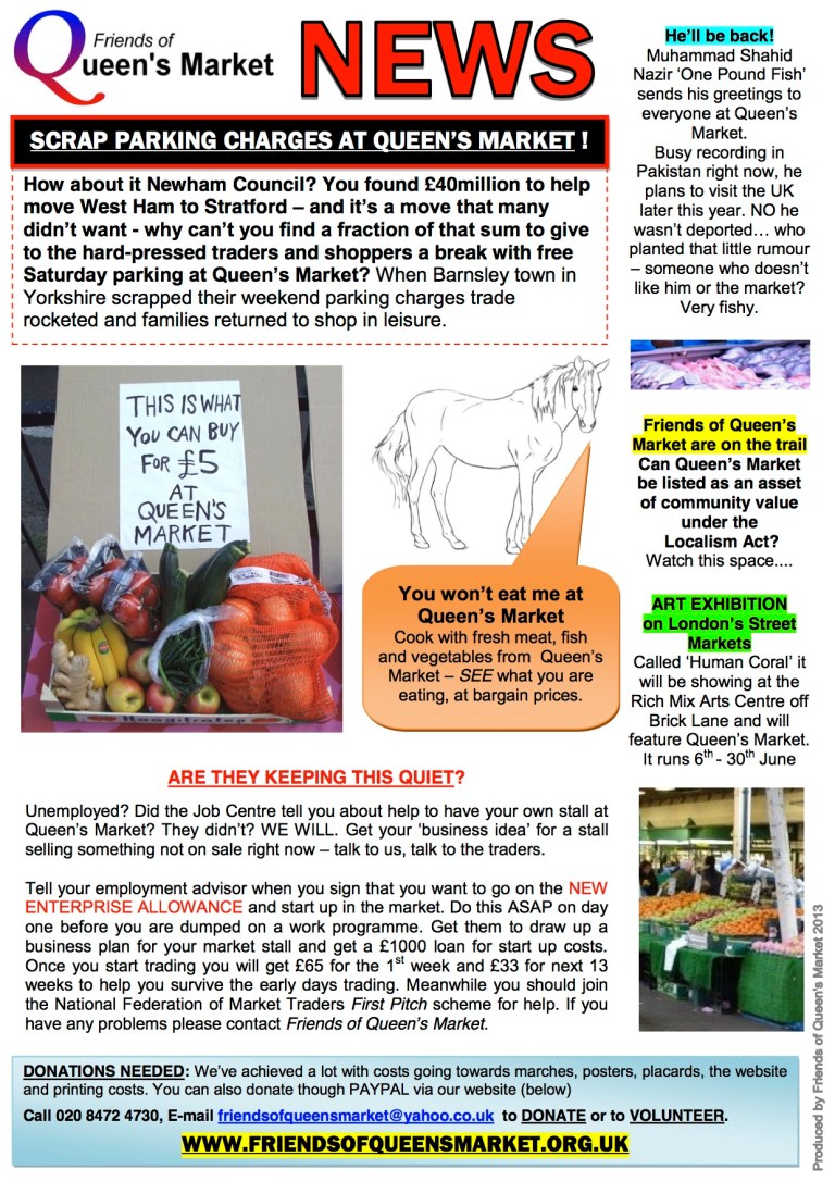 Newsletters and posters – To promote and preserve a thriving publicly ...
